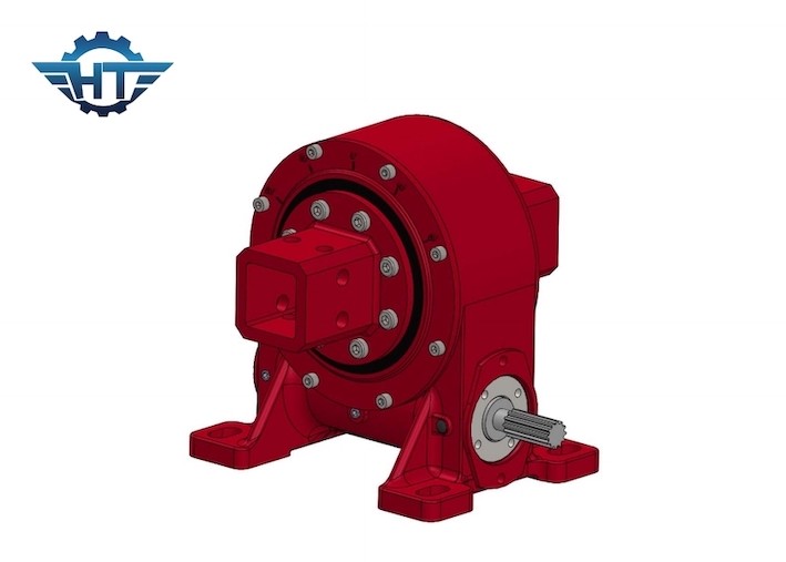 Vertical Single Axis Solar Slew Drive Gearbox 7320 Nm For Flat Auto PV ...