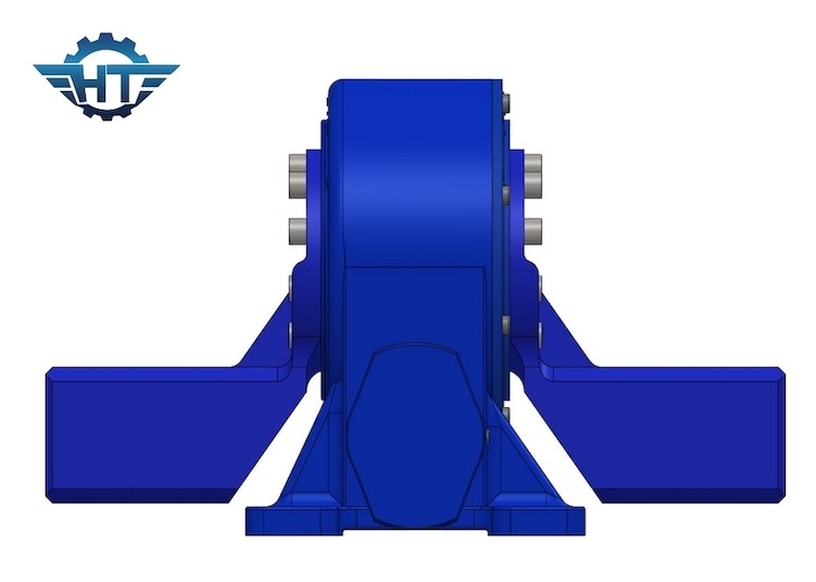 IP66 Enclosed House Slew Drive Gearbox For Single Flat PV Solar ...