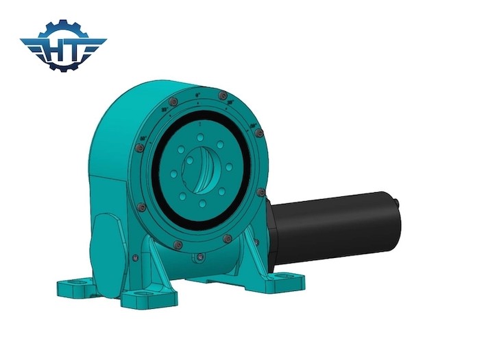 VE7 Self Lock Worm Slew Drive Gearbox For Solar Tracking System