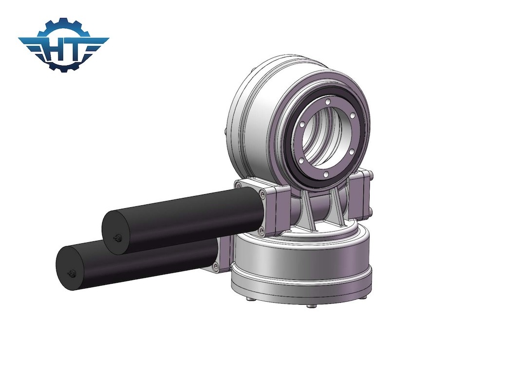 Dual Rotating Axis Solar Tracker Slew Drive Back Holding Torque 1800 ...