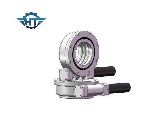 SDE7 Dual Axis Slew Drive With 24V Dc Motor For Solar Tracker System And For Solar Panels