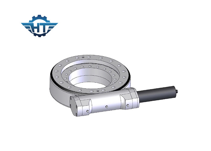 Zero Backlash 9 Inch Vertical Worm Gear Slew Drive With Electrical ...