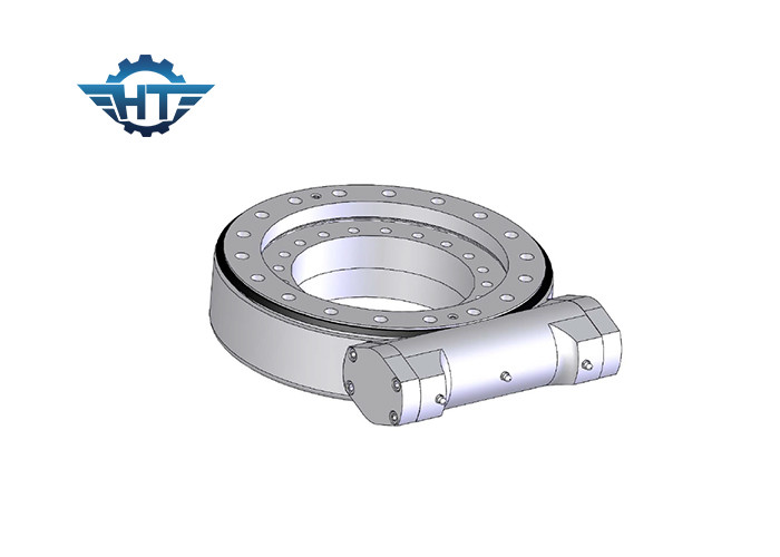 Gear Ratio 31 To 150 High Torque Slewing Ring Gearbox For Solar Tracker ...
