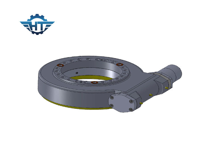 High Tilting Torque SE12 Worm Gear Slewing Drive With Hydraulic Gear ...