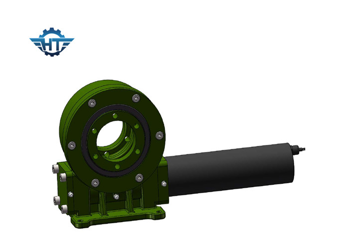 Vertical Single Axis Solar Tracker Slew Drive , Small Slew Drive Double ...