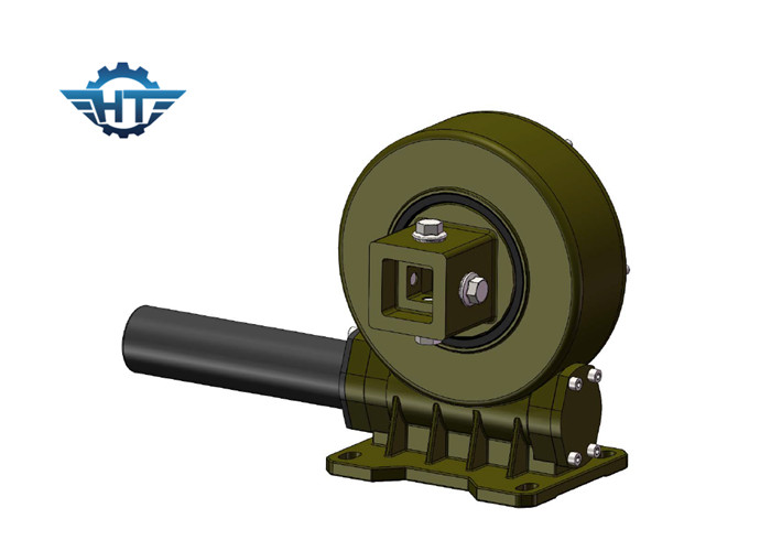 IP66 Vertical Slew Drive Gearbox For Solar Tracking System With Square ...
