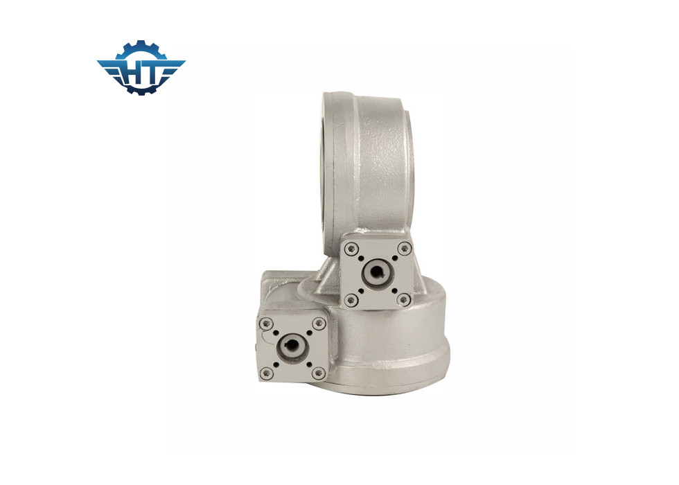 More Tooth Contact Dual Axis Slew Drive With 24V Motor , Small Slew ...