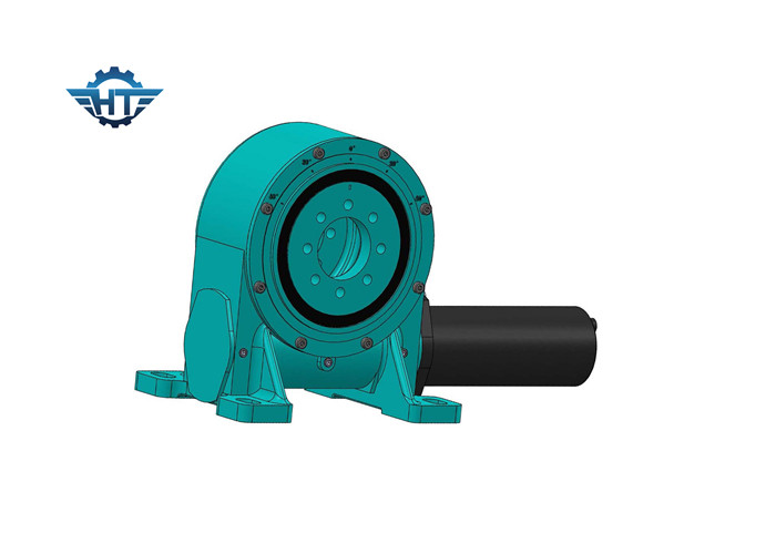 VE9 Custom Worm Gear Single Axis Enclosed Slew Drive Gearbox For Solar ...