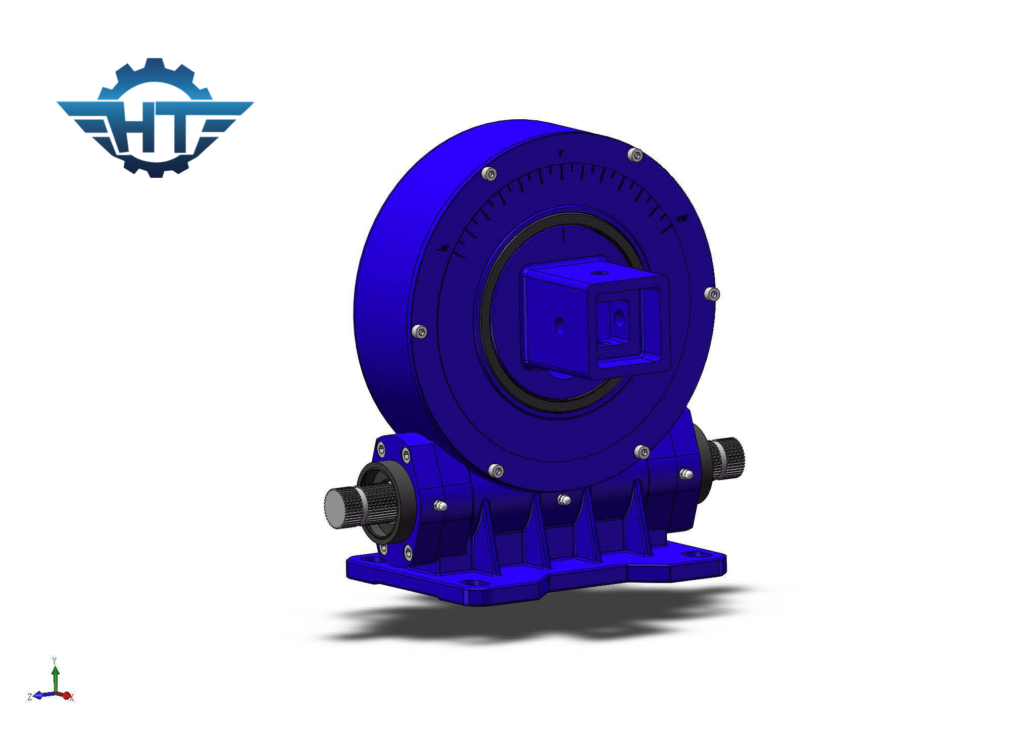 Anti Backlash Solar Slew Drive For Horizontal Single Axis Solar Tracker