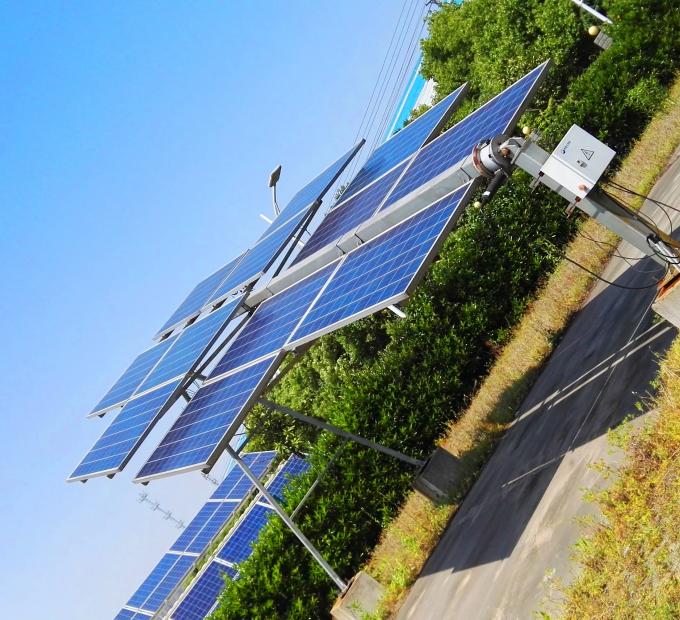 SE1 Worm Gear Slew Drive With 24vdc Electrical Motors For Pv Solar ...