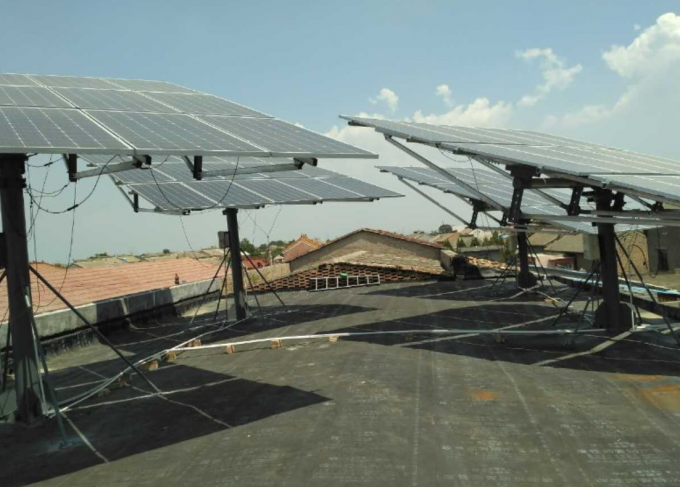 Dual Axis Slew Drive Gearbox, 5800 Nm Holding Torque With 12V Motors ...