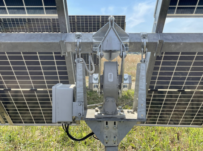 VE7 Worm Gear Slewing Drive Reducer For Axis Solar Tracking