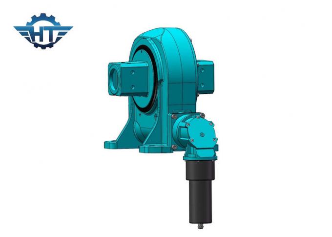 Vertical Single Axis Worm Gearbox Slew Drive For PV Mounted Solar ...